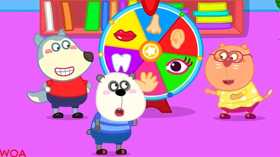 沃尔夫动画:人脸上的器官到底哪一个更重要呢?眼睛、鼻子还是嘴巴