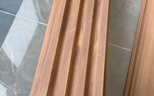 生态木格栅素色原木色产品定做