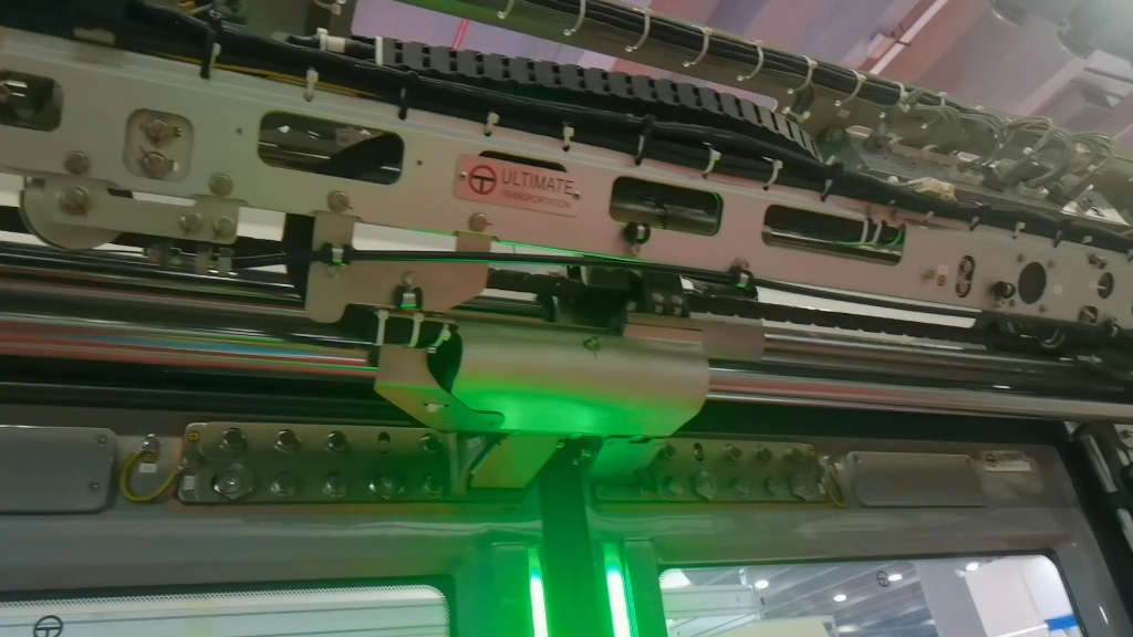 直角塞拉门动作过程