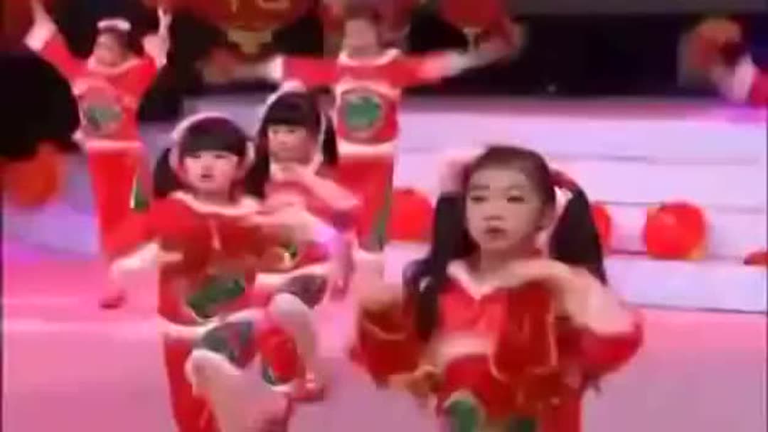 幼儿舞蹈开门红开场舞 开门红