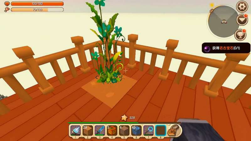 迷你世界生存258:继续装饰空中别墅,越来越完美了