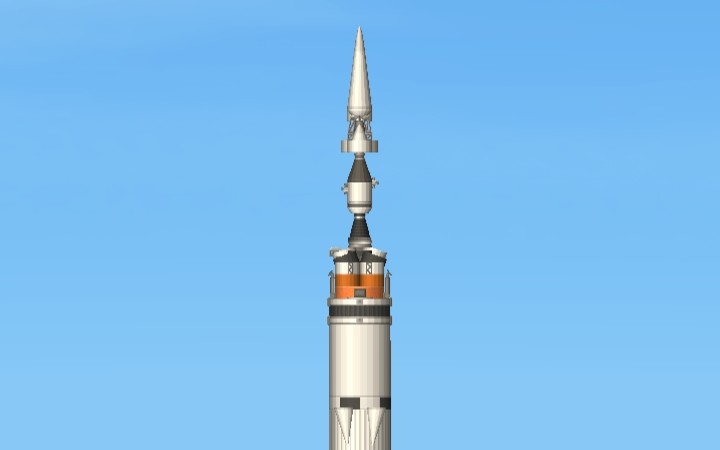 低仿 土星五号 航天模拟器