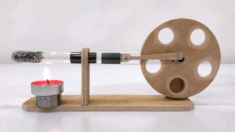 简易制作的斯特林发动机