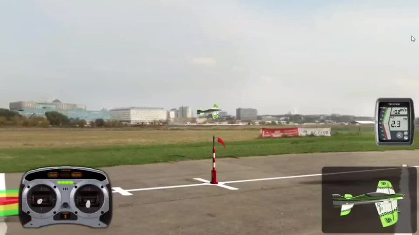 固定翼模拟飞行