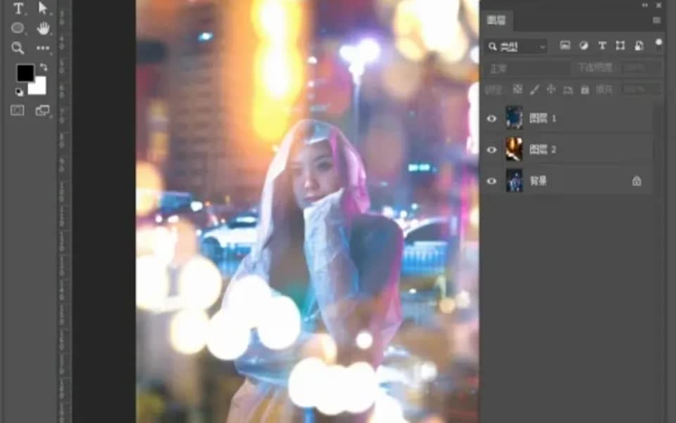 PS教程:制作梦幻光圈效果,你学会了吗?
