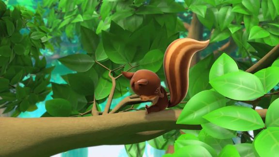 萌鸡小队:小鸡太淘气了,晚上不睡觉,一个人到外面玩