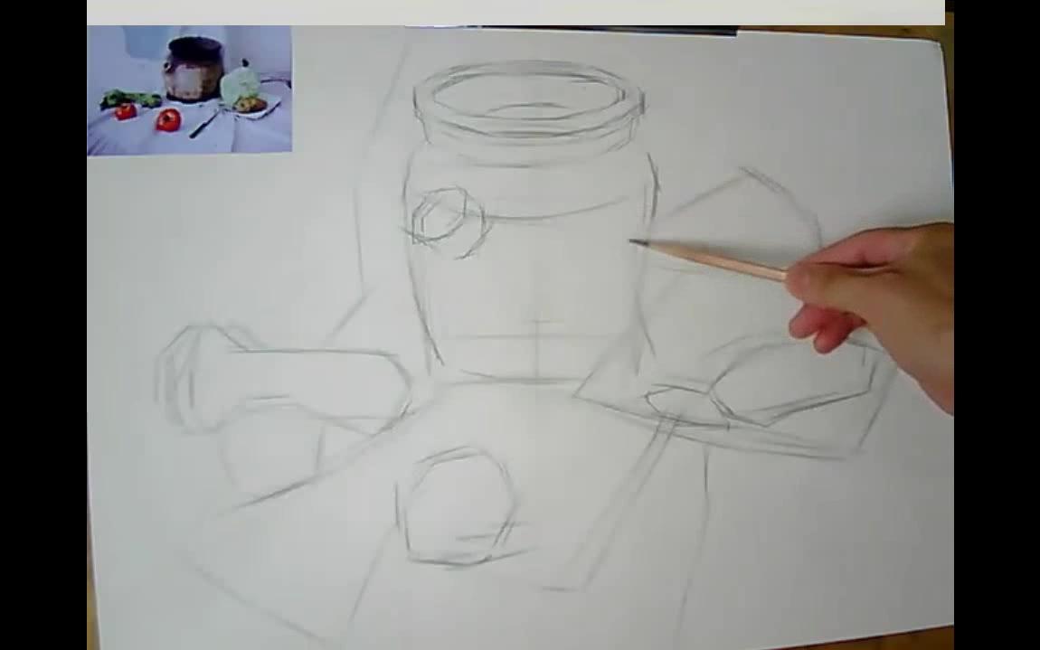 素描入门学习,素描基础知识握笔排线教学,教你20分钟轻松学会