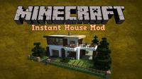 一秒盖个大别墅 我的世界搞笑模组实验室EP128: 因斯塔房屋