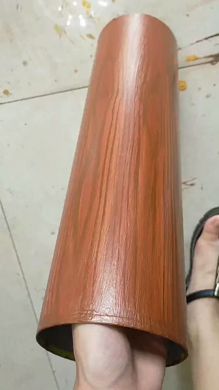 钢结构上做仿木纹效果~艺术涂料木纹漆施工视频!河南艺术漆马来漆 ...