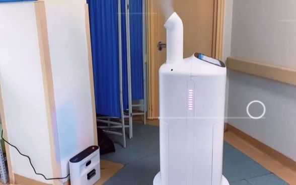 全院自动化喷雾消毒 为患者提供安全就医环境