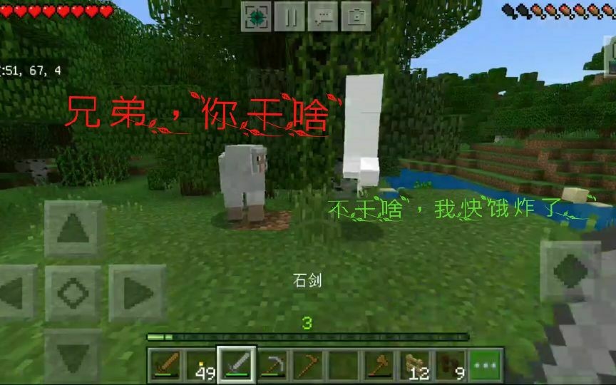 我的世界生存模式003(完整版):上次发的那个不知为何不完整了,这个...