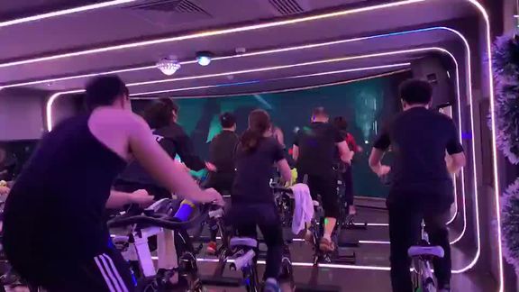 有没有喜欢动感单车课程的朋友ߘ