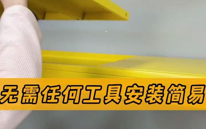 安装是真的无需工具!卡扣式设计安装不需要一颗螺丝一个工具
