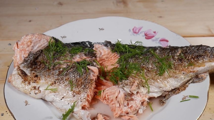 如何用汽焊枪自助烧烤三文鱼