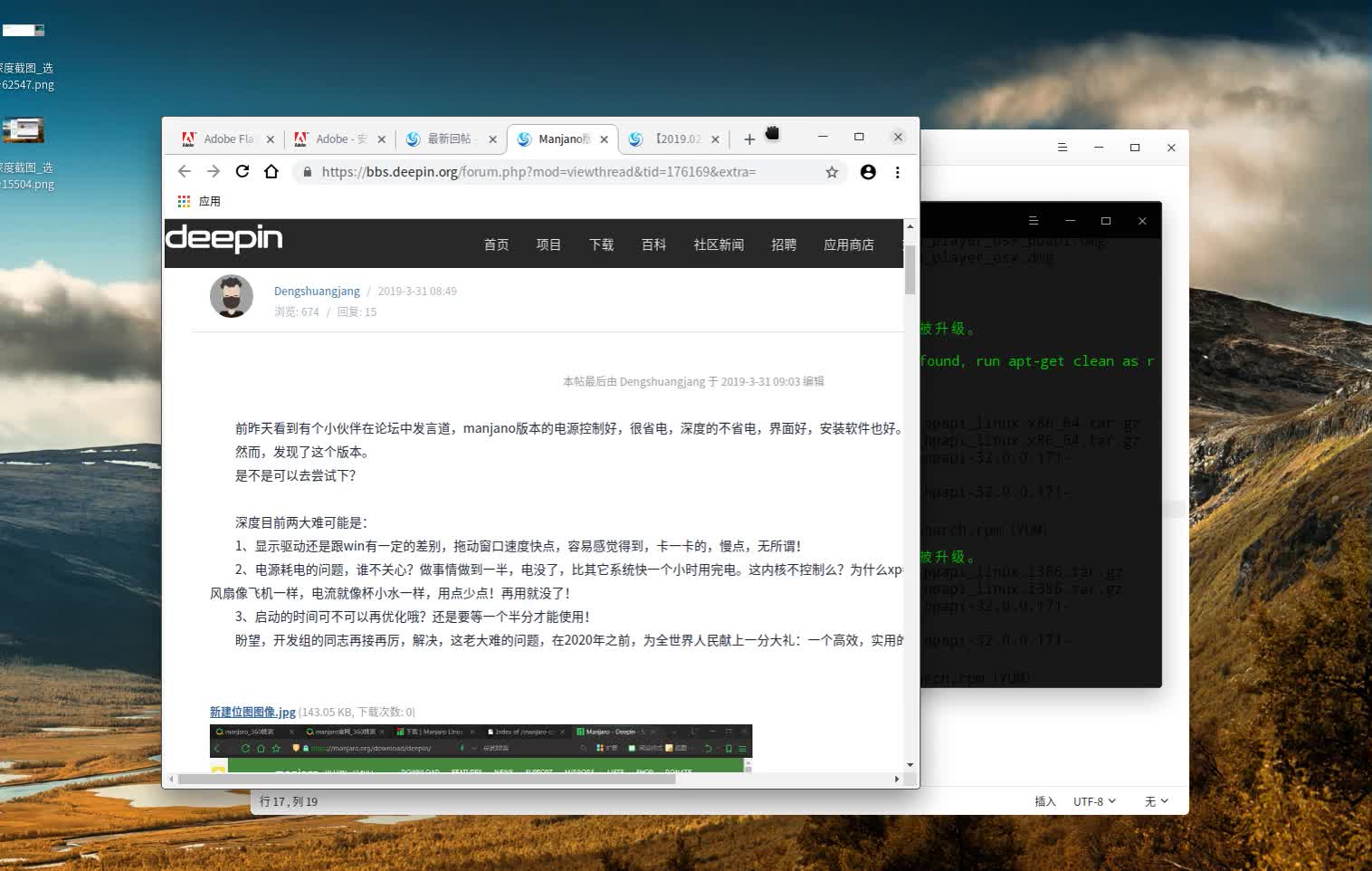 Deepin使用体验反馈