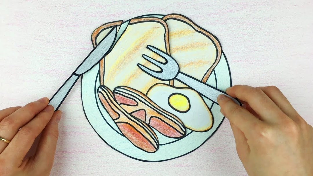 创意定格动画:治愈声音之美味的营养早餐