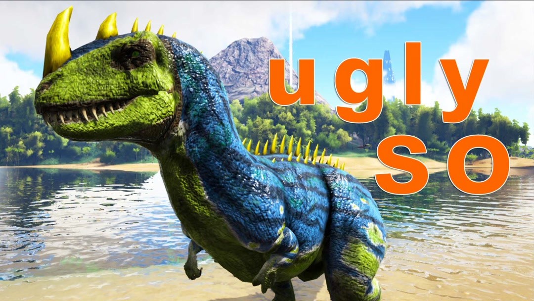 《方舟生存进化》难以置信,还有这么丑的恐龙