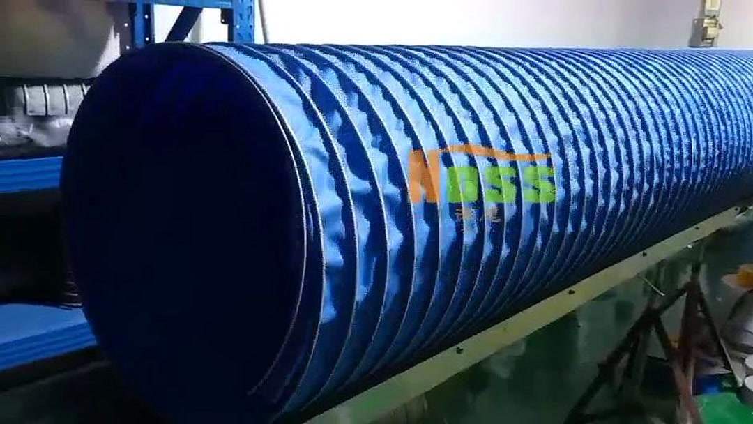 帆布风管 耐高温帆布软管 伸缩式帆布风管 阻燃尼龙布涤纶软风管