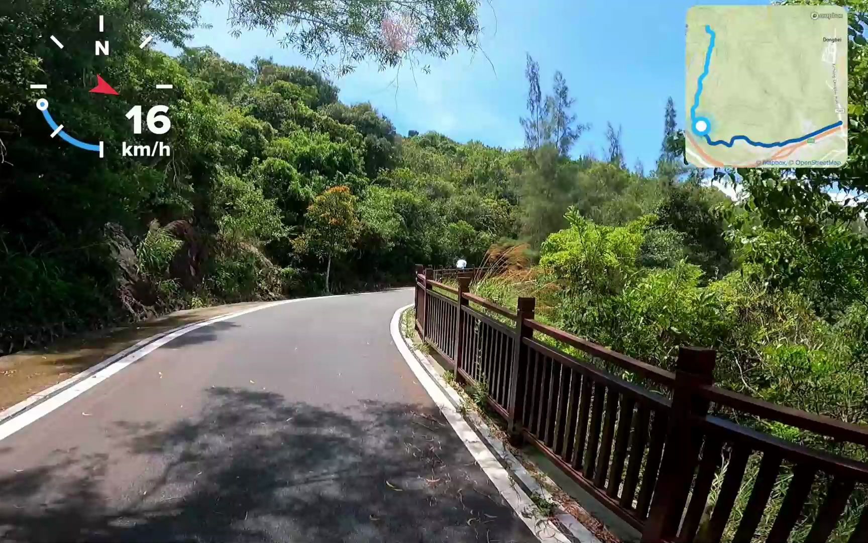第一次使用gopro记录骑行!