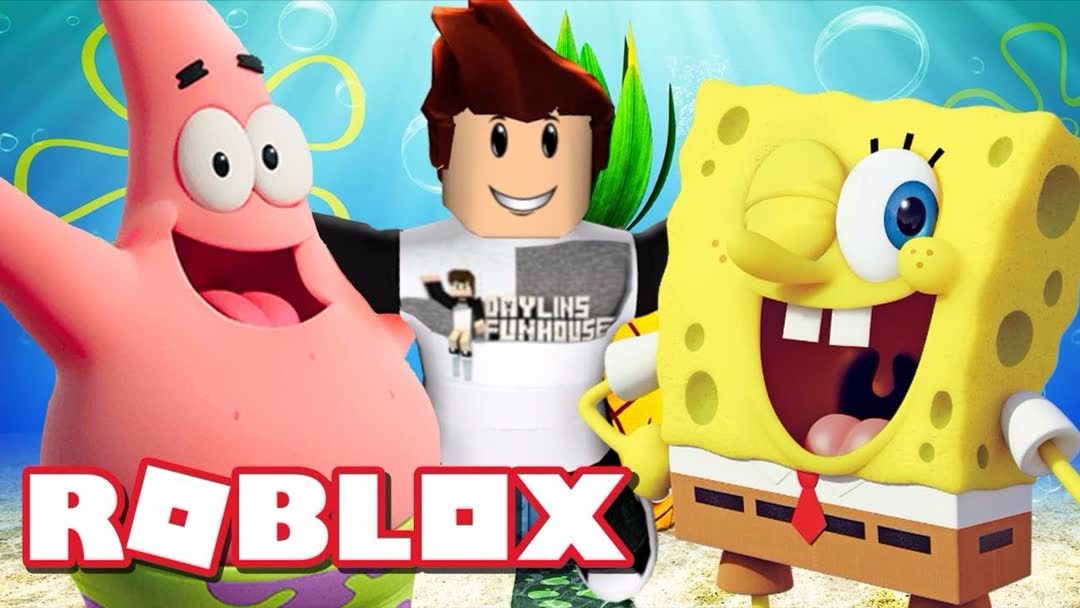 Roblox我把海绵宝宝当杠铃锻炼身体?面面解说