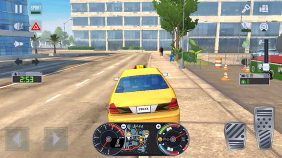 出租车模拟:出师不利,还没有拉客就出事情