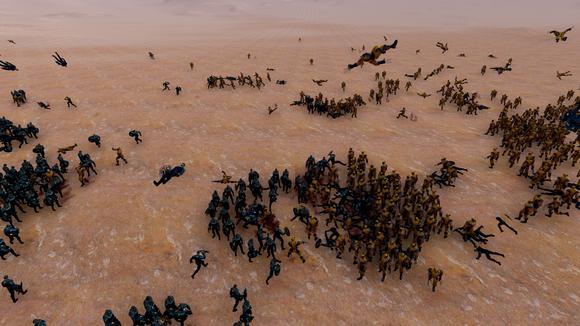 史诗战争模拟器 1万僵尸攻城 1000金刚狼如何应对