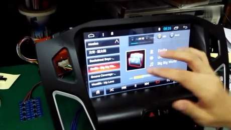 2015福特福克斯车载导航多媒体播放器