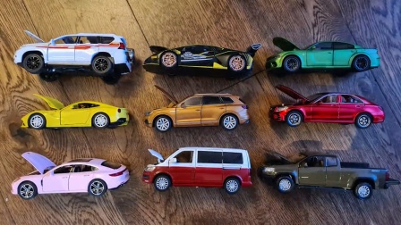 汽车模型!这次的模型车里有一辆微型小客车 我们一起来看看吧