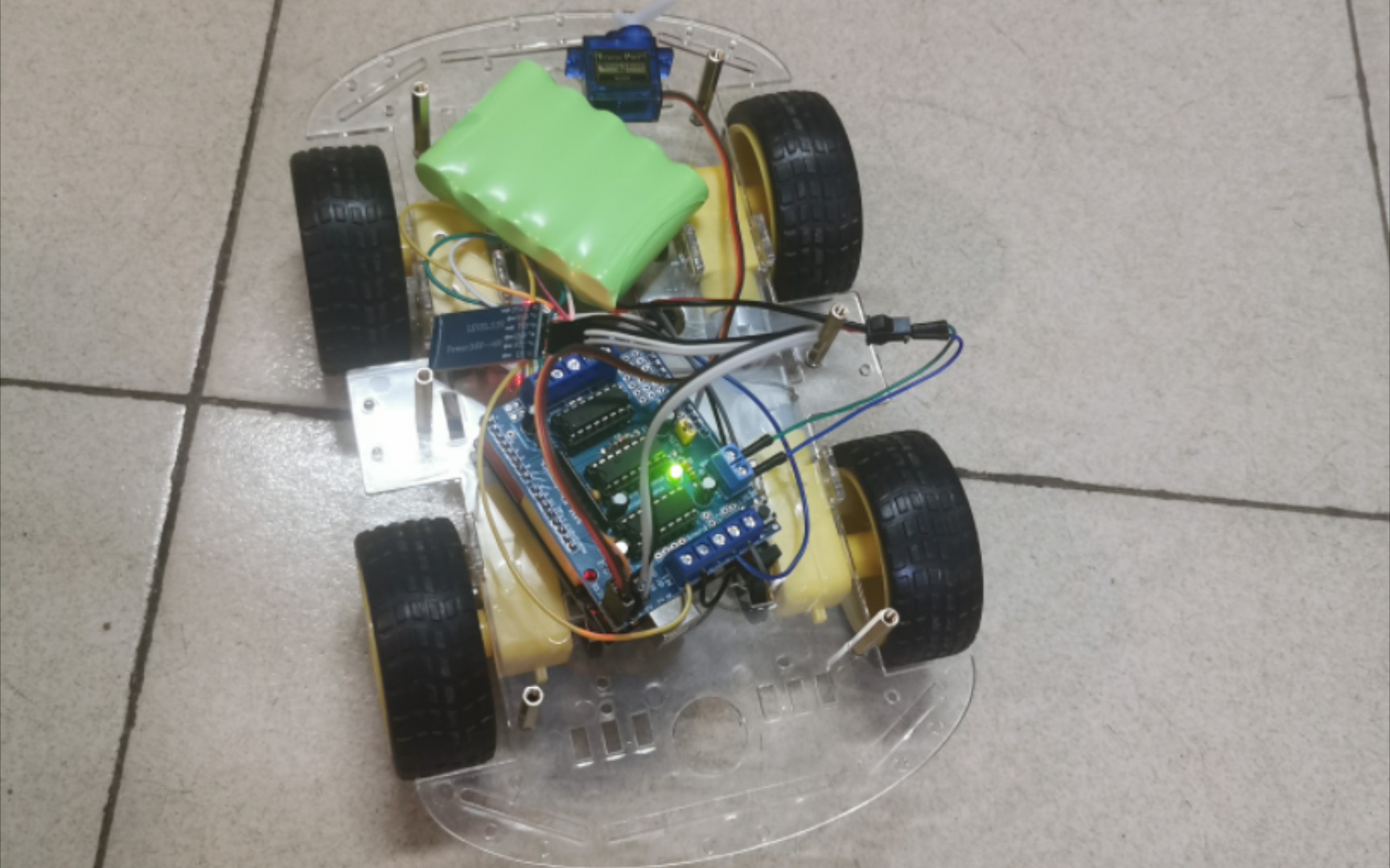 个人练习:基于arduino UNO的蓝牙四轮车