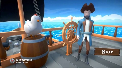 小鸡模拟器:船上出现变异小母鸡,60秒生200个,把船压沉海底