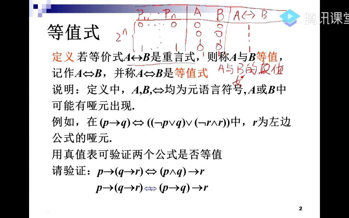 2020年3月12日.6-7节.离散数学.等值演算与范式