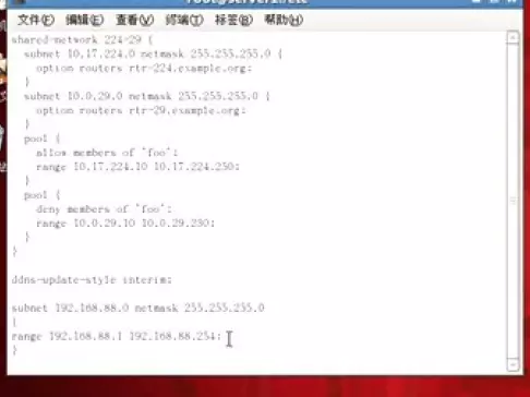 ...Linux 5 服务器架设视频课程-Redhat5服务器架设-DHCP服务器安装与...