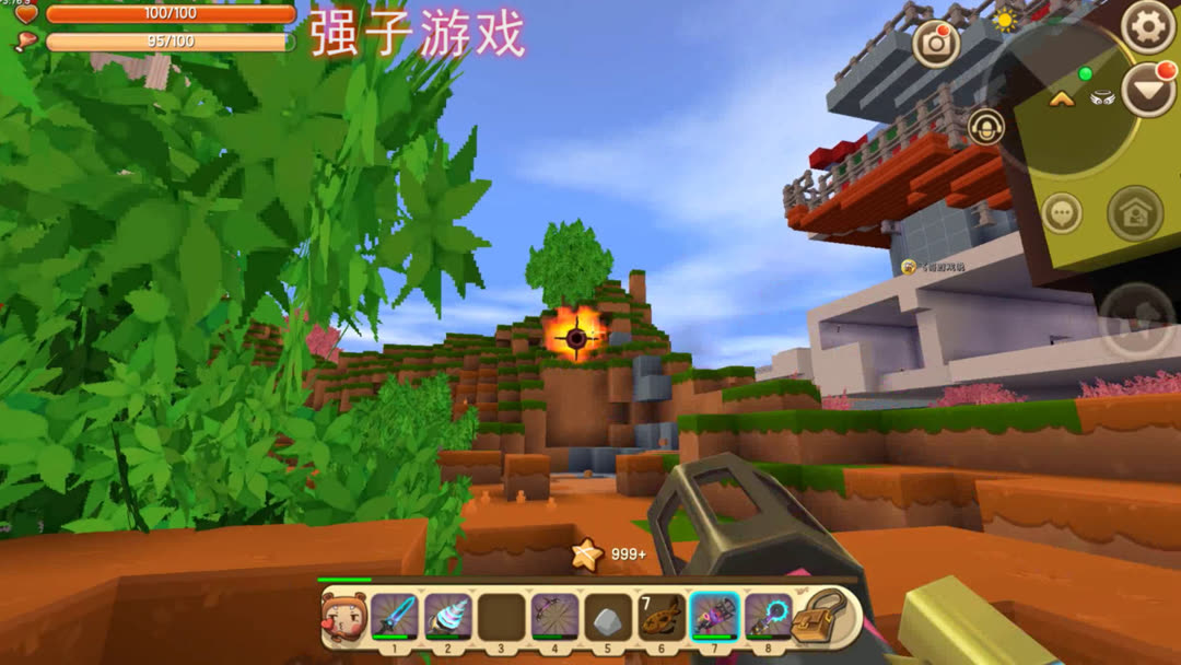 迷你世界冒险19:给火箭筒附魔无限3,每次攻击只需3耐久,强