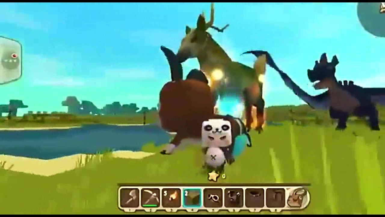 迷你世界:召唤坐骑的视频,巨大的生物坐骑,你想学吗?