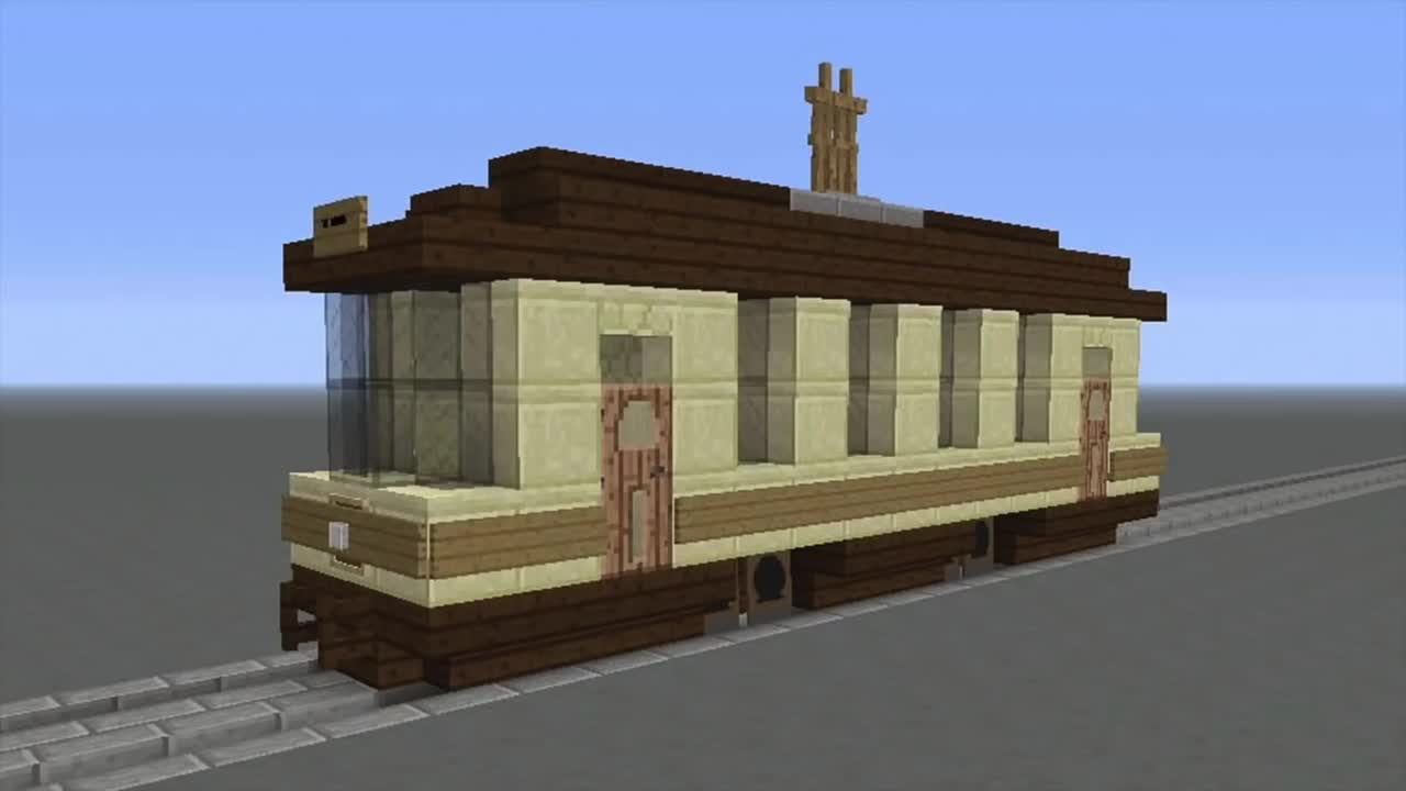 【猫だるcraft】我的世界之制作路面电车(第2弹)