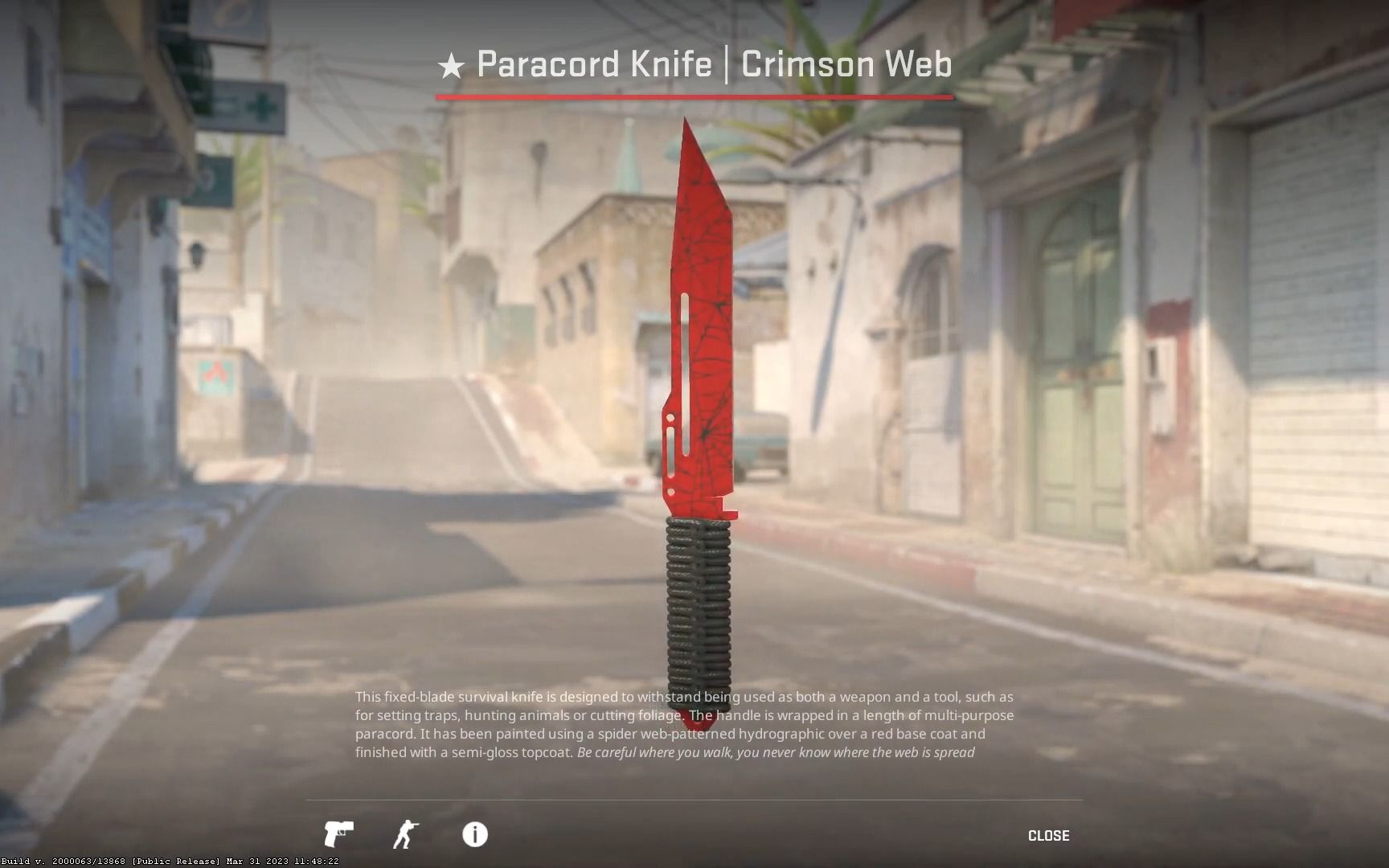 CSGO起源2 所有绳系匕首皮肤展示
