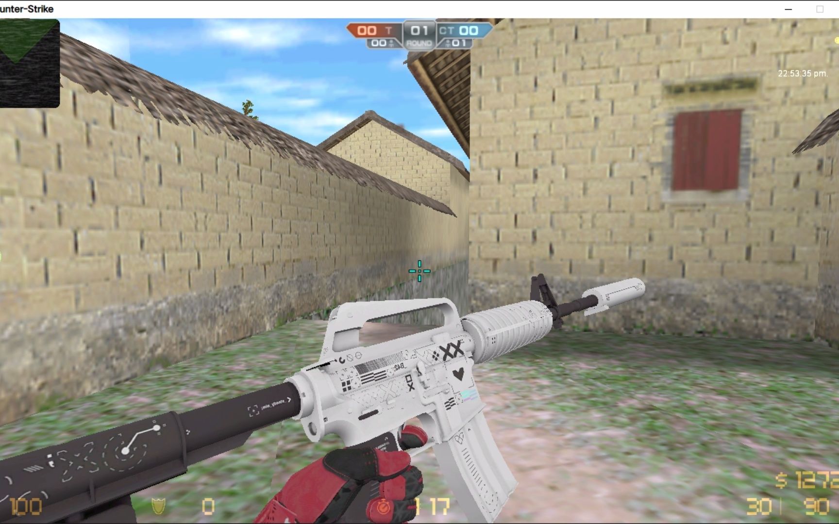 CS1.6 mod 仿CSGO M4(印花集)HD,带检视