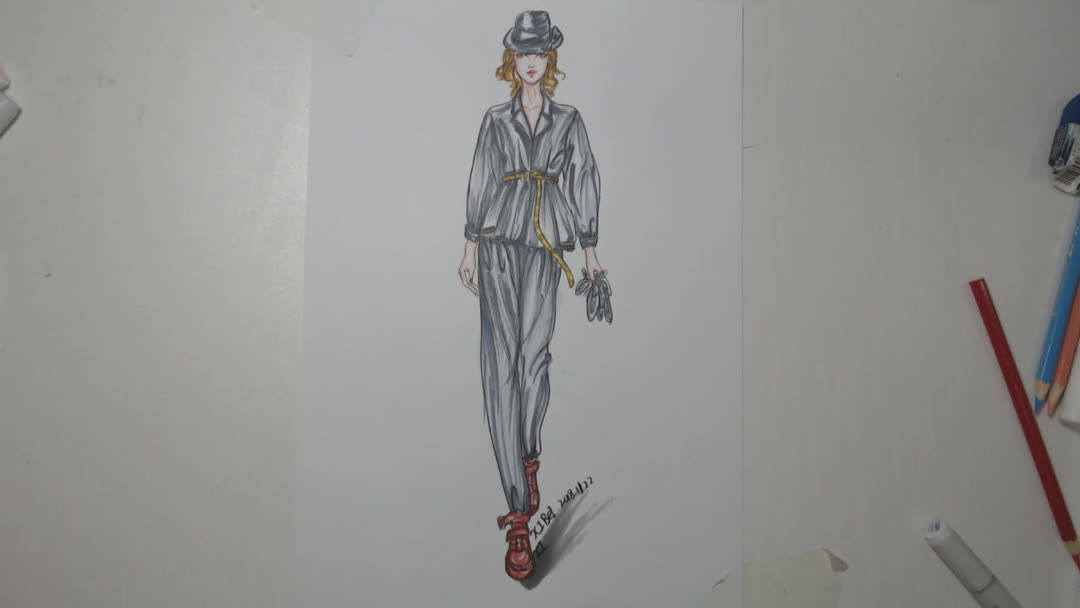 服装设计中手稿也是非常重要的!不知道怎么画的赶紧来看看吧!