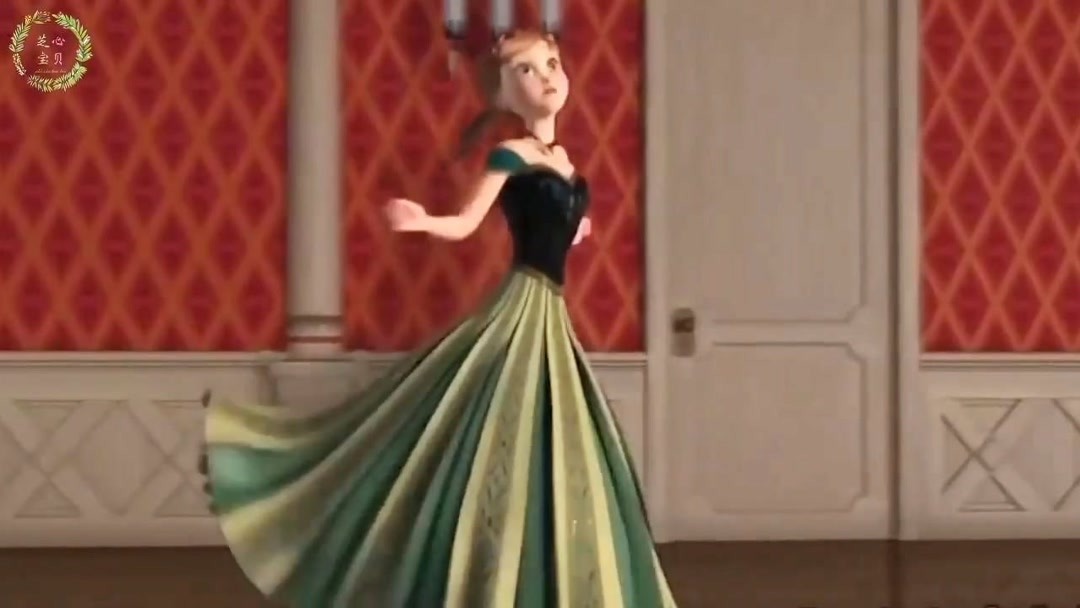 冰雪奇缘:可爱的安娜公主,迎来懵懵懂懂的爱情啦