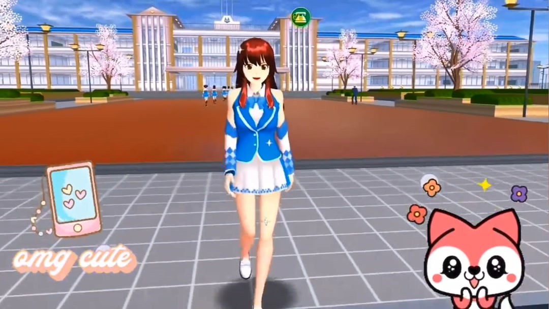 樱花校园模拟器:中文版的校服全部更新啦
