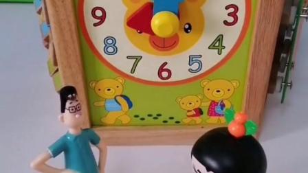 宝宝育儿益智动画片:学习时钟