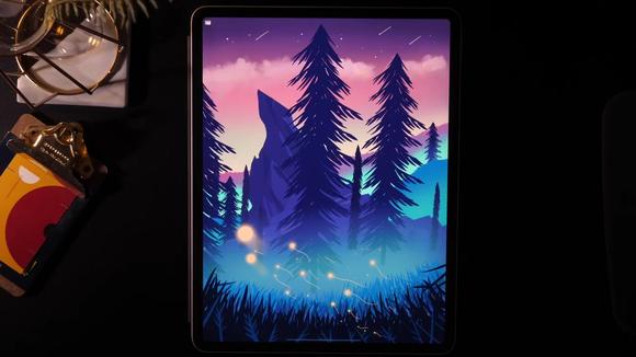 【iPad绘画】一幅唯美插画的诞生#绘画教程 #手绘