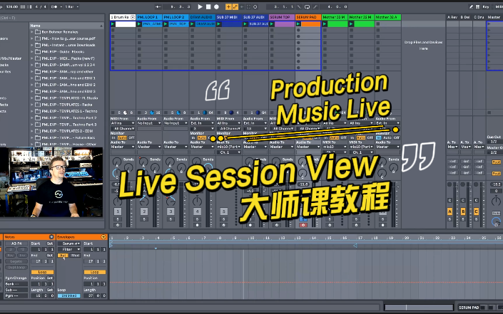 [机翻][Ableton]PML-Ableton Live Session View大师课教程~(29P)