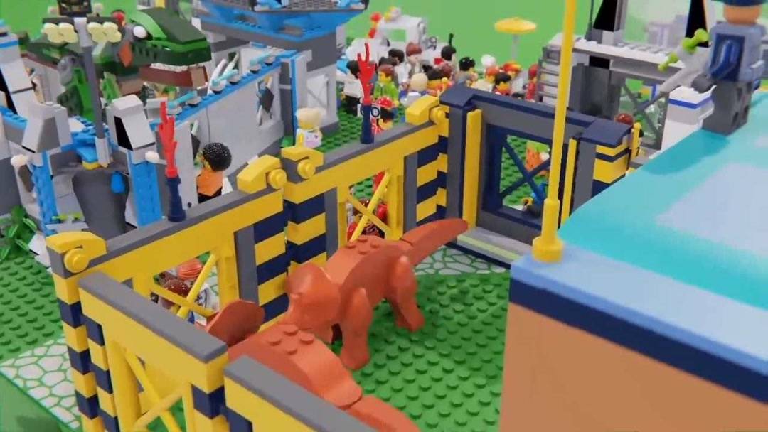 乐高动画之有趣的展览