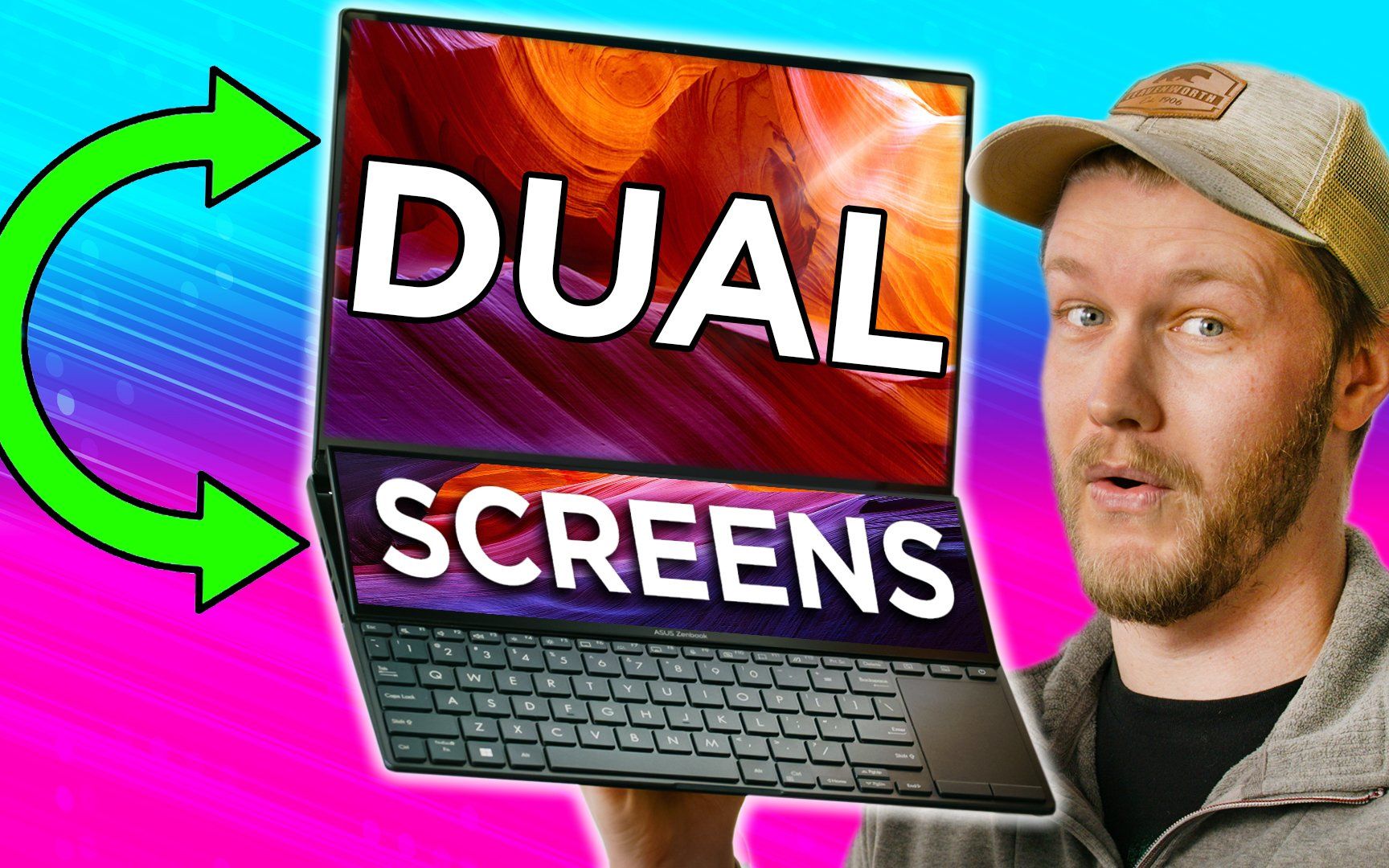 【官方双语】一台电脑两个屏幕! 华硕灵耀X双屏Pro和灵耀X Pro(赞助)...