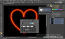 PS教程41 一颗爱心(钢笔绘制心形 发光 水晶Photoshop教程PS抠图PS...