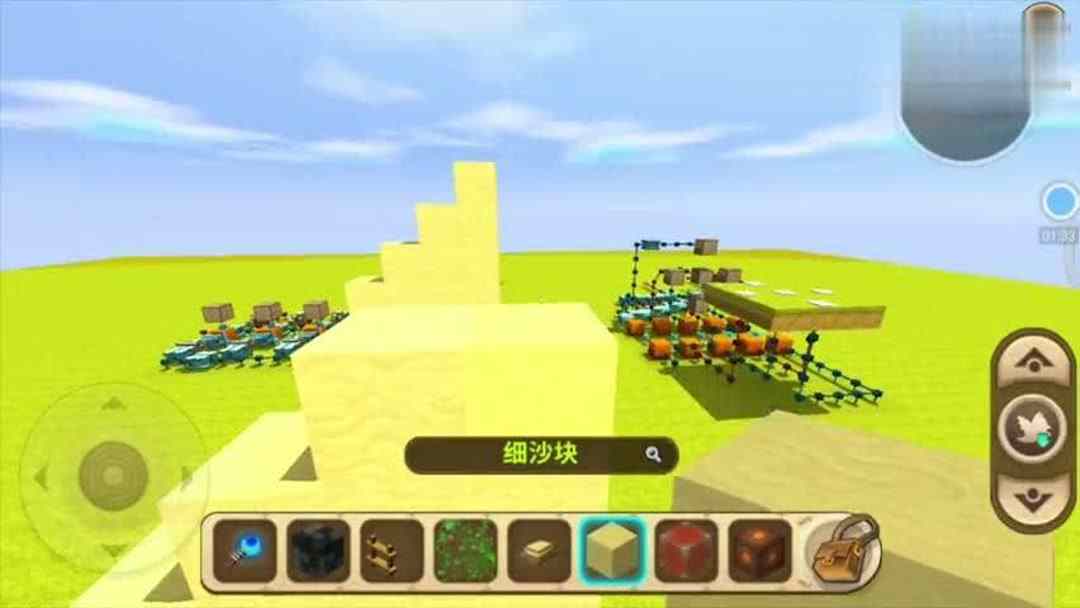 迷你世界:悬空梯子教学