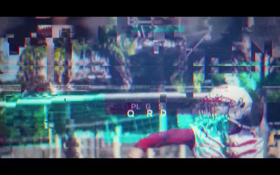 13671-运动故障效果幻灯片AE模板