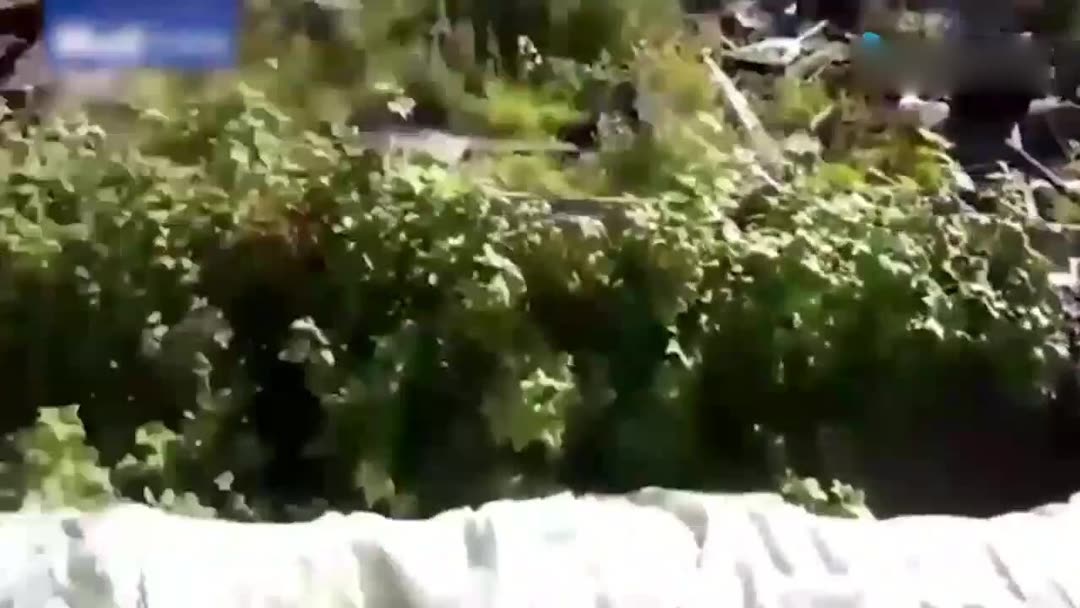 俄罗斯小镇供暖系统出意外 居民家中热水管流出石油