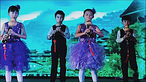 2019我要上春晚湖南卫视少儿春晚初赛晋级节目:蓝色的香巴拉